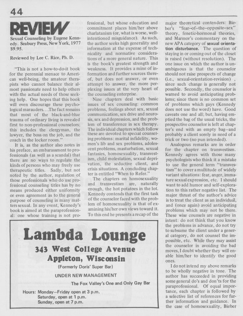 GPU News excerpts- August 1977 issue-- Print Media in the History of ...